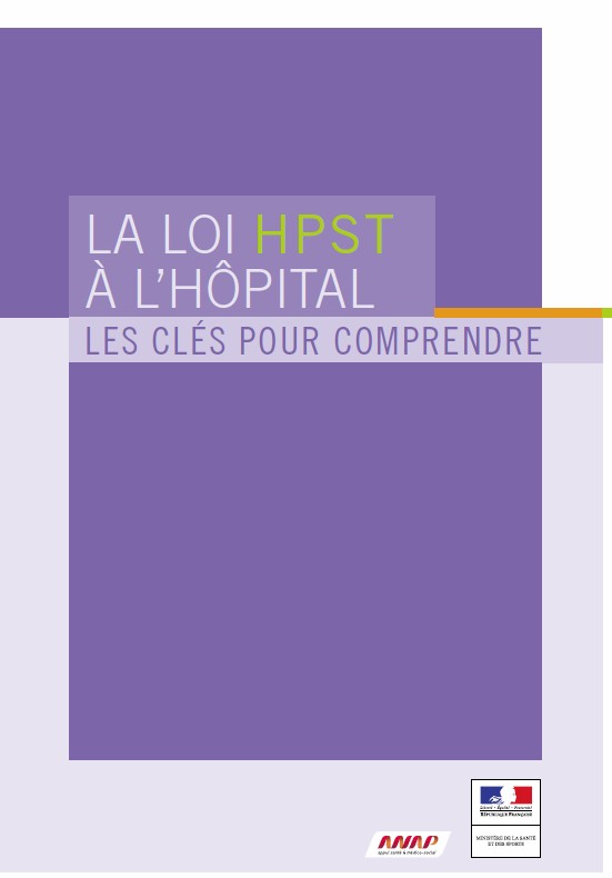 HPST à l’hôpital : un guide pour mieux comprendre la loi | MyPharma ...